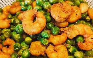 豌豆虾仁怎么炒好吃_豌豆虾仁做法窍门
