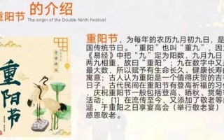 重阳节来历简介30字_重阳节为什么叫老人节