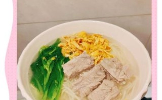 清炖排骨汤面怎么做_排骨汤面怎么炖不腥