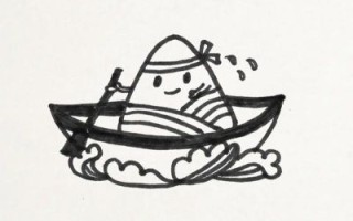 粽子简笔画怎么画_粽子图片大全图简笔画
