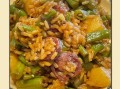 家常豆角饭怎么做_豆角饭用长豆角还是短豆角