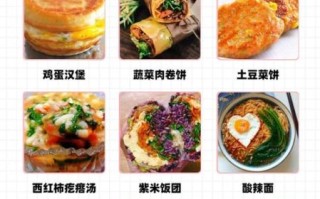 5分钟早餐怎么做_懒人快手早餐食谱