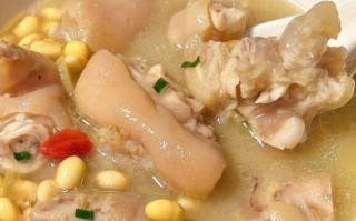黄豆猪蹄汤的做法大全_黄豆猪蹄汤怎么炖才烂