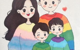 全家福简笔画怎么画_全家福简笔画简单教程