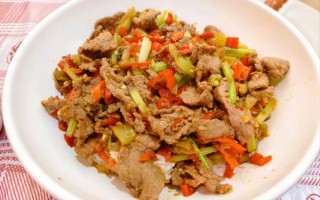 小炒黄牛肉图片高清_小炒黄牛肉怎么做才嫩