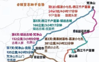 贵州旅游攻略路线最佳路线_贵州自由行7天怎么安排
