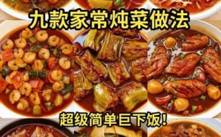 有营养的炖菜大全家常菜_怎么做最省时又入味