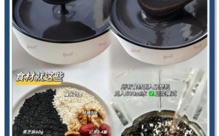 自制芝麻糊怎么做_黑芝麻糊配方比例