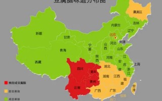 豆腐脑甜咸分布图_哪个口味更受欢迎