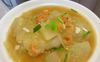 虾皮炒冬瓜怎么做好吃_虾皮冬瓜家常做法