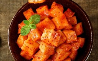 韩式泡菜萝卜怎么做_正宗韩式萝卜泡菜配方