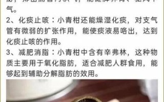 小青柑的功效与作用禁忌_小青柑适合什么人喝