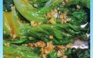 蒜泥生菜怎么做才脆_蒜泥生菜焯水多久