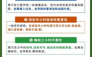 黑巧克力减肥吗_黑巧克力一天吃多少合适