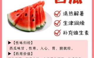 西瓜的功效与作用有哪些_西瓜营养价值高吗