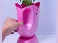 手工制作花盆_旧物改造花盆怎么做