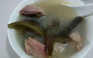 海带牛骨头汤怎么炖好喝_海带牛骨头汤的家常做法