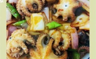 麻辣爆头八爪鱼怎么做_八爪鱼焯水几分钟才脆