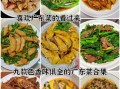 广东菜式菜谱大全名字_有哪些经典必学