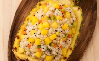 菠萝饭图片高清_菠萝饭怎么做才好看