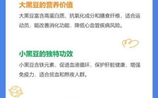 大黑豆和小黑豆哪个好_功效区别是什么