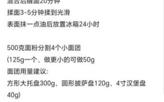 薄底披萨怎么做_薄底披萨面团配方