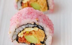 樱花寿司怎么做_樱花寿司卷图解步骤