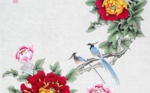 花开富贵图片_牡丹图寓意是什么