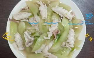 青瓜炒鱿鱼怎么做_青瓜炒鱿鱼家常做法