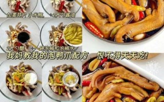 酸辣泡鸭爪怎么做_酸辣泡鸭爪配料有哪些