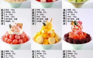 刨冰的做法与配方_刨冰机怎么用