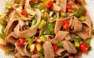 爆炒毛肚怎么做才脆_正宗川味爆炒毛肚做法