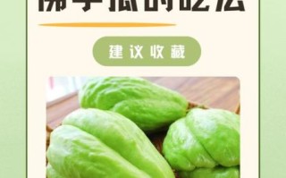 佛手瓜能生吃吗_佛手瓜怎么吃才脆甜