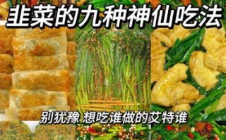 韭菜怎么做好吃_韭菜的家常做法大全