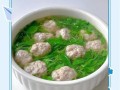 菠菜丸子汤怎么做_菠菜丸子汤不腥的窍门