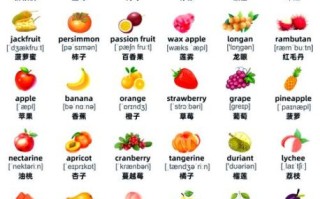 常见水果英语单词有哪些_如何快速记忆