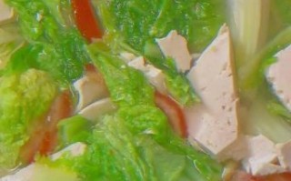 王刚小白菜炖豆腐怎么做_小白菜炖豆腐王刚版详细步骤