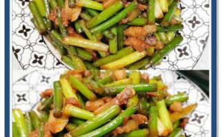 蒜苔炒肉片怎么炒才嫩_蒜苔炒肉片家常做法