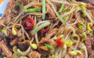 黄豆炒粉条怎么做_黄豆炒粉条的家常做法