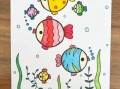 海鱼简笔画怎么画_海鱼简笔画教程