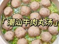潮汕美食有哪些_潮汕牛肉丸怎么做