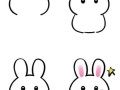 兔子怎么画_123画兔子步骤
