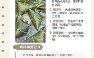 包蜜枣粽子的方法与步骤图_新手一次成功