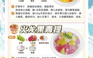 水果冰粉怎么做_水果冰粉配方比例