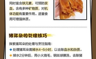猪耳朵的营养价值_猪耳朵的功效与作用
