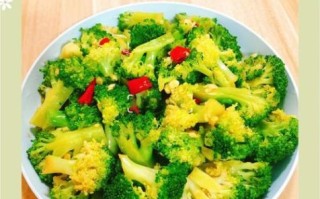 凉拌西兰花热量是多少_减肥能吃吗