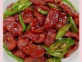 青椒炒腊肠怎么炒好吃_青椒炒腊肠用焯水吗