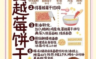 蔓越莓饼干的做法大全_电烤箱温度时间怎么设置