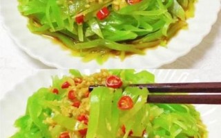 拌莴笋丝怎么做好吃_莴笋丝焯水几分钟