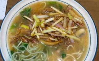 杭州片儿川图片_片儿川面汤做法